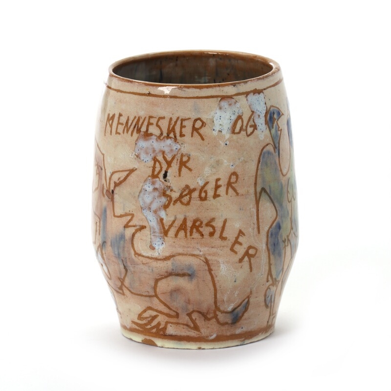 Sven Dalsgaard | “Mennesker og dyr søger varsler” | MutualArt