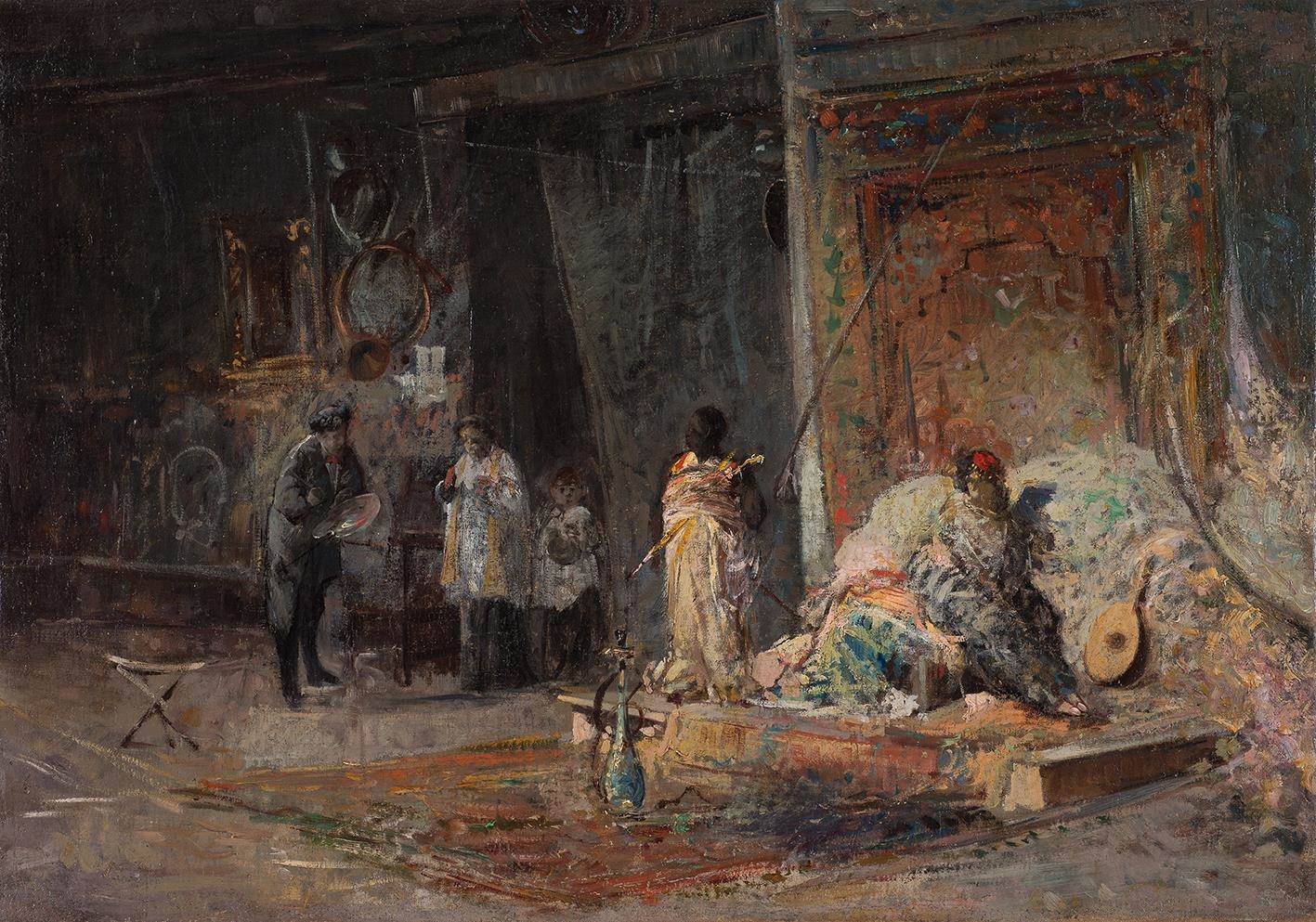 Luigi Bianchi | Una visita inattesa | MutualArt