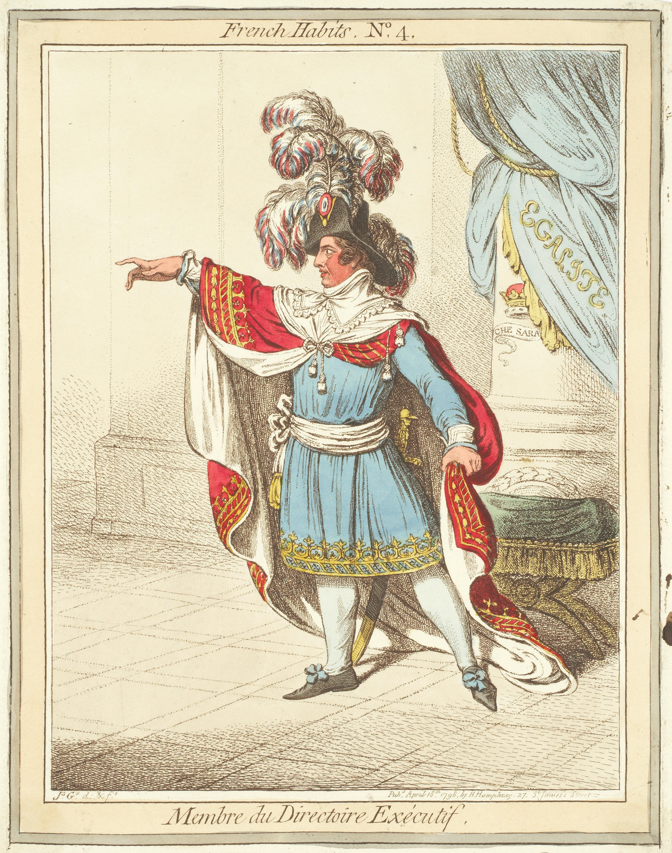 James Gillray | French Habits | MutualArt