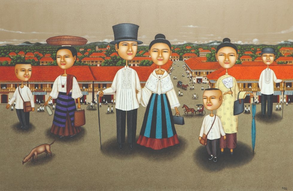Dominic Rubio | The Illustrados of Old Manila | MutualArt