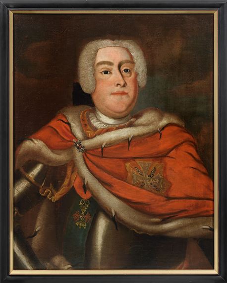 German School, 18th Century | Barock-Porträt des Kurfürsten Friedrich ...
