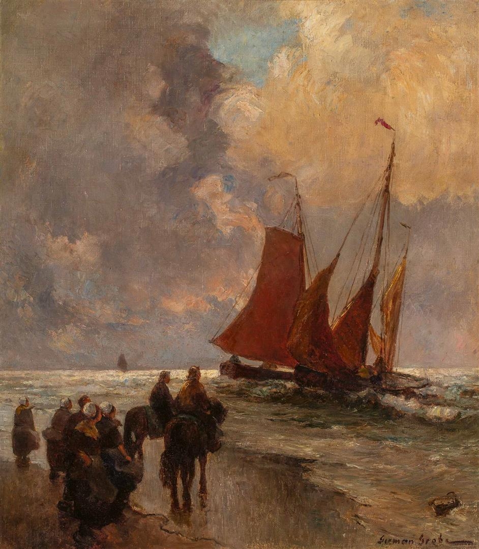 German Grobe | Setting out to sea | MutualArt