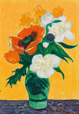 Gerhild Diesner | Flowers in vase (1969) | MutualArt