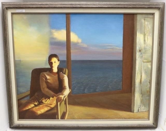 Meng Luding | PORTRAIT OF THE ARTIST'S FIRST WIFE (1995) | MutualArt