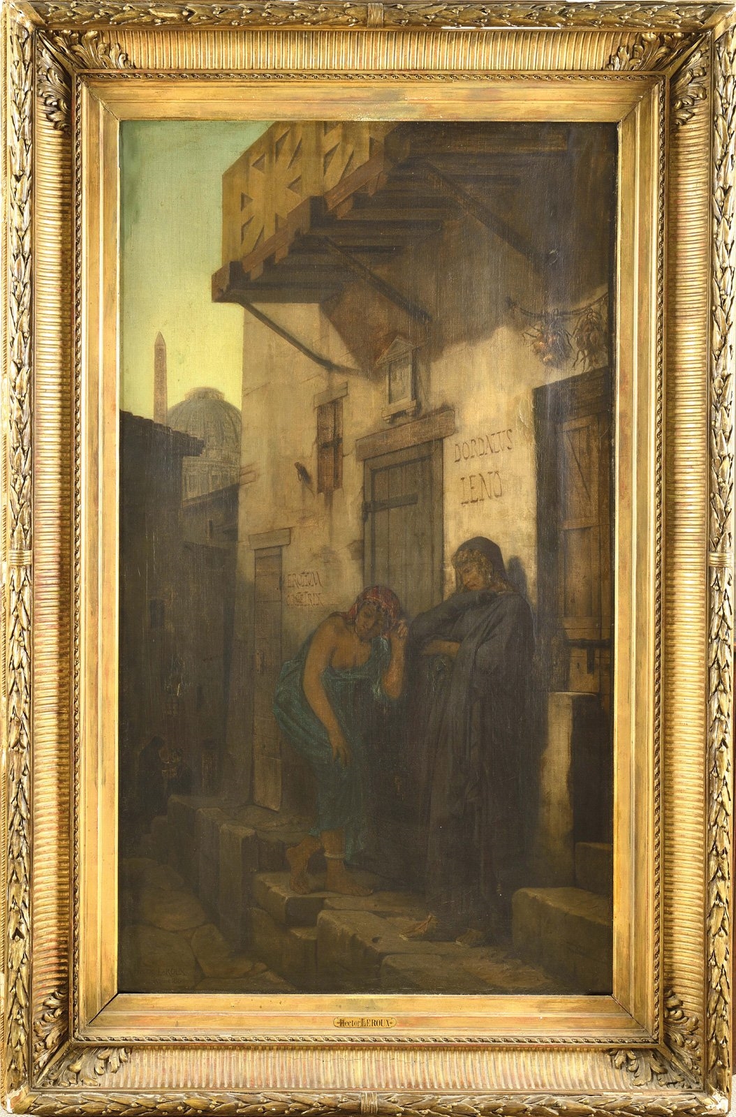Louis Hector Leroux | La Vestale Tuccia (1877) | MutualArt