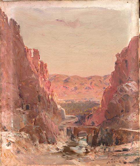 Maxime Noire | Vue d’El Kantara | MutualArt