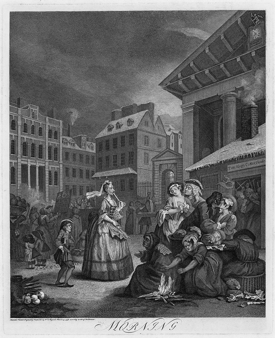 William Hogarth | The Four Times of the Day (1738) | MutualArt