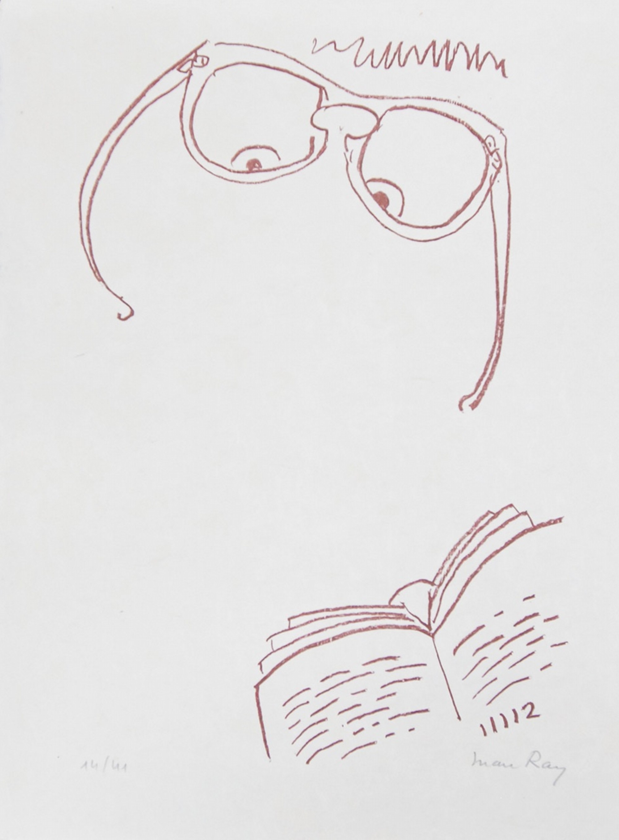 Man Ray | Untitled (illustration) (1964) | MutualArt