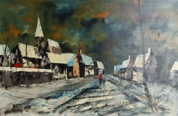G. Charron | STREET SCENE | MutualArt
