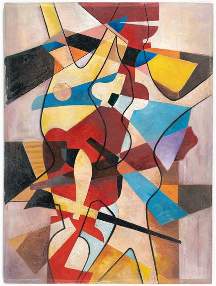 Maria Jarema | Kompozycja VI (1954) | MutualArt