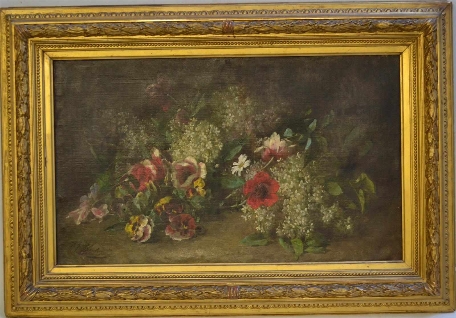 Alexandre Jacques Chantron | JETÉ DE FLEURS (1880) | MutualArt