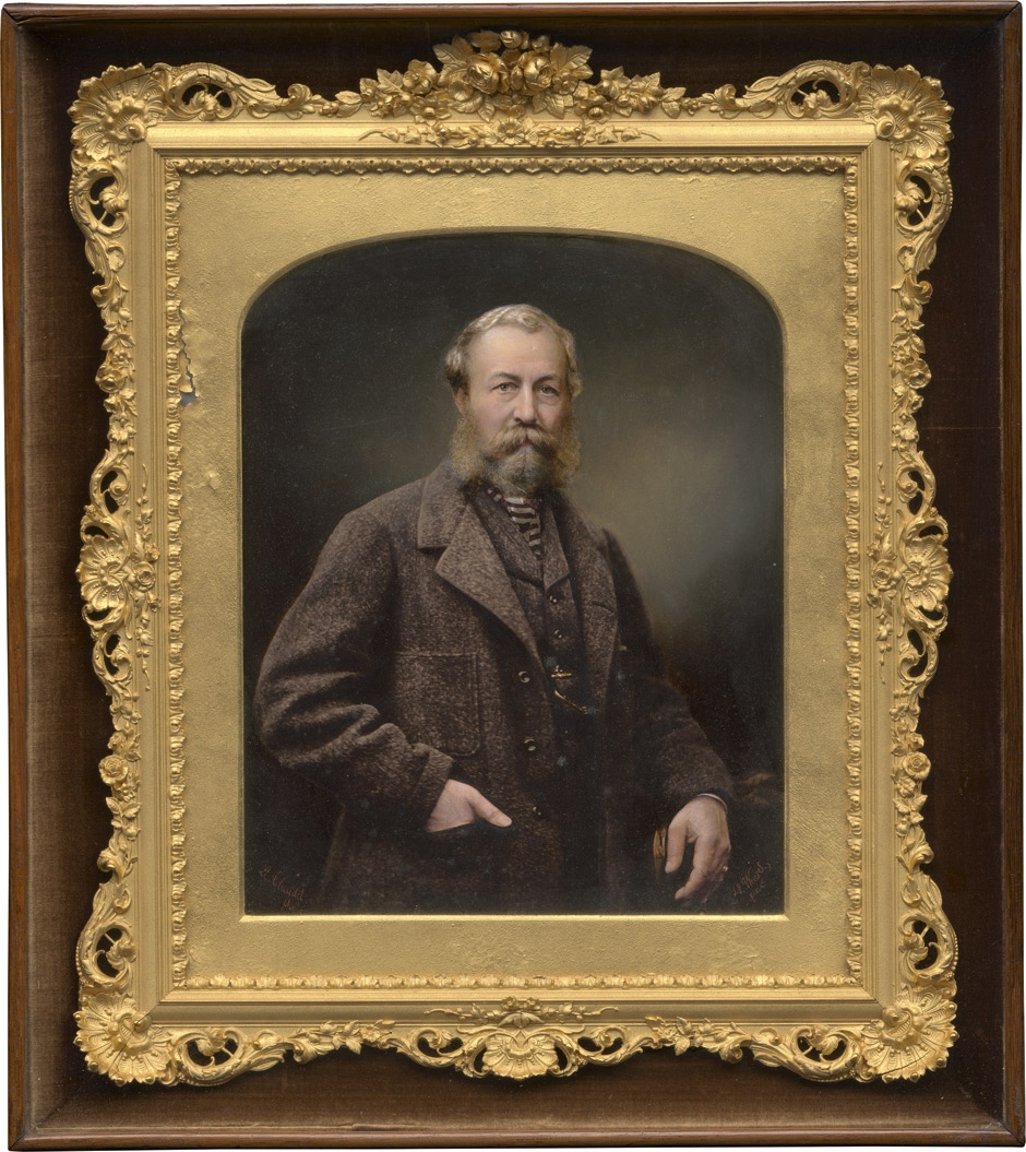 Antoine Claudet | Portrait of an English gentleman (1866 - 1867 ...