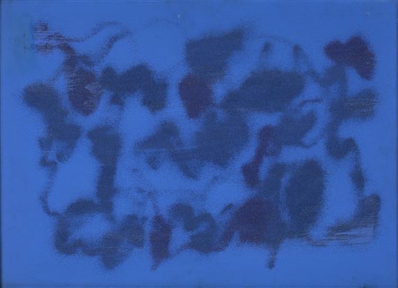Giulio Turcato | Cangiante Blu (1969) | MutualArt