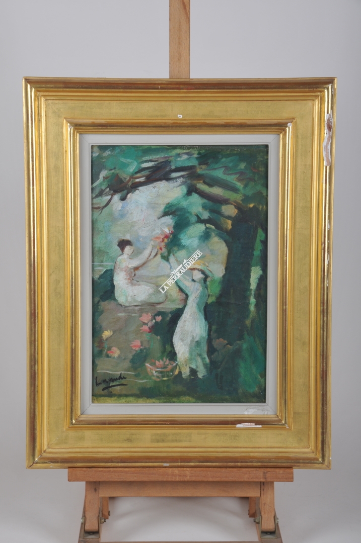 Pierre Laprade | La cueillette des fleurs | MutualArt