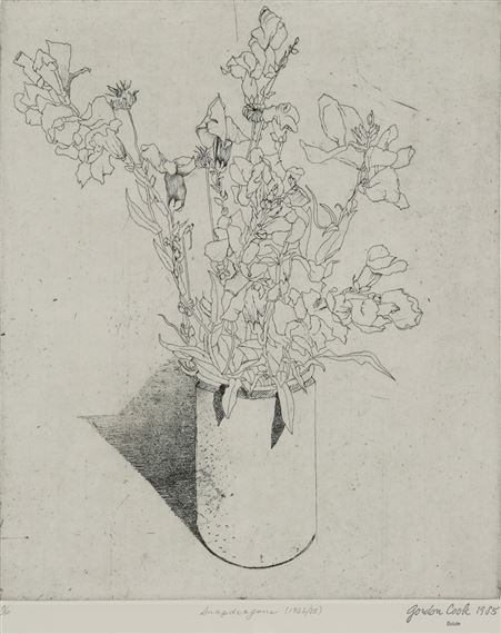 Gordon Cook | Snapdragons (1966 - 1985) | MutualArt