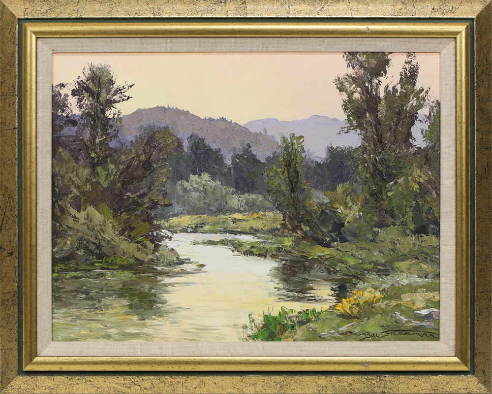 Bill Freeman | Impressionist River Landscape | MutualArt