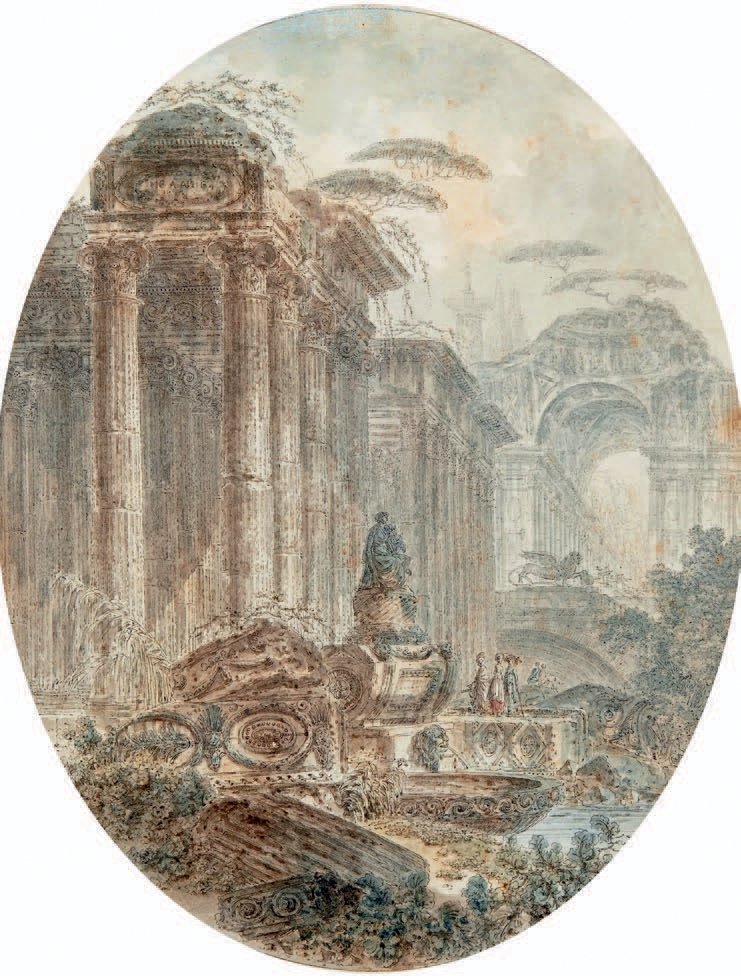 Jean Henry Alexandre Pernet | Caprice architectural | MutualArt