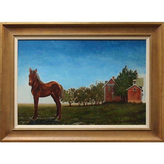 Regolo Ricci | MIKE PARVOS COLT & FARMHOUSE (1983) | MutualArt