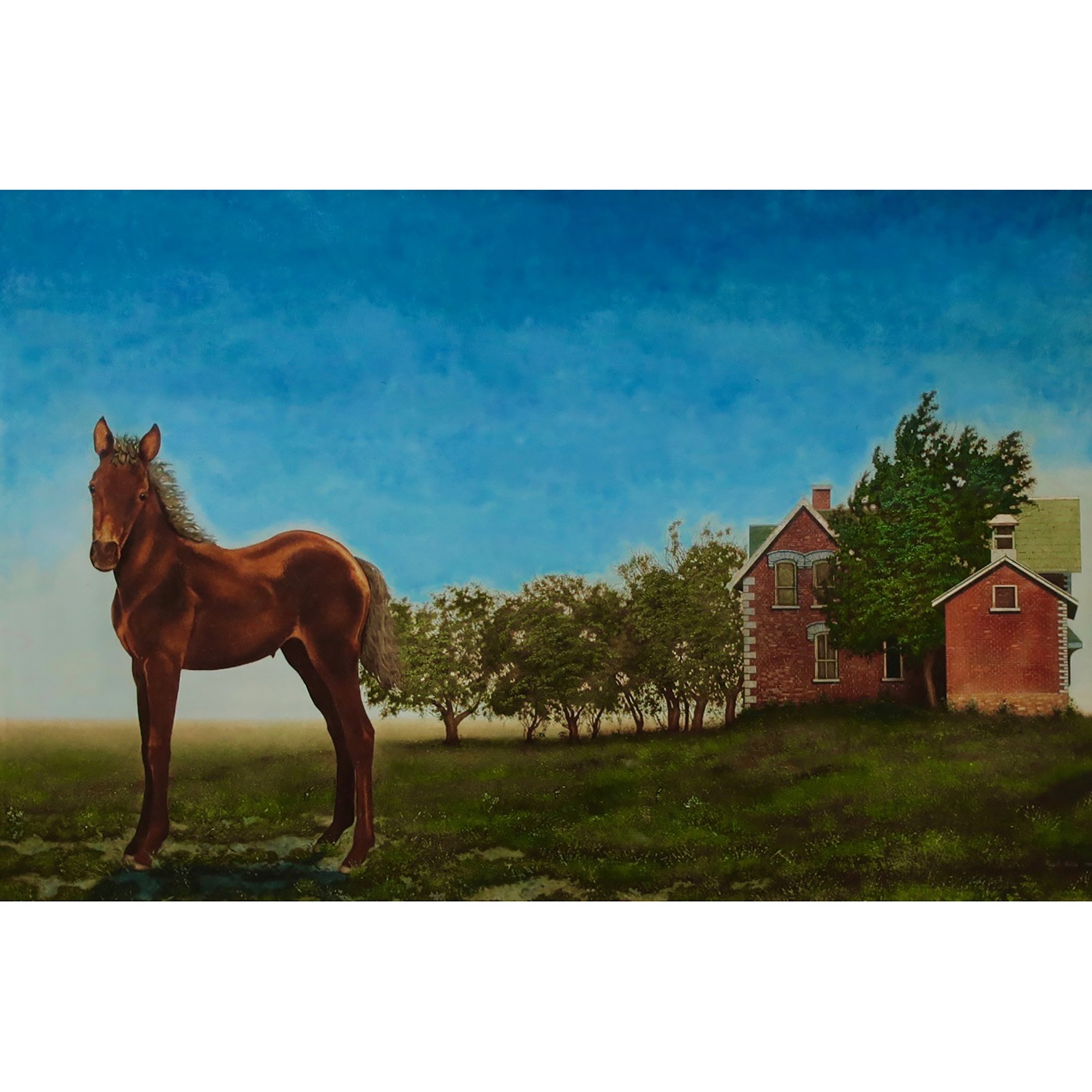 Regolo Ricci | MIKE PARVOS COLT & FARMHOUSE (1983) | MutualArt