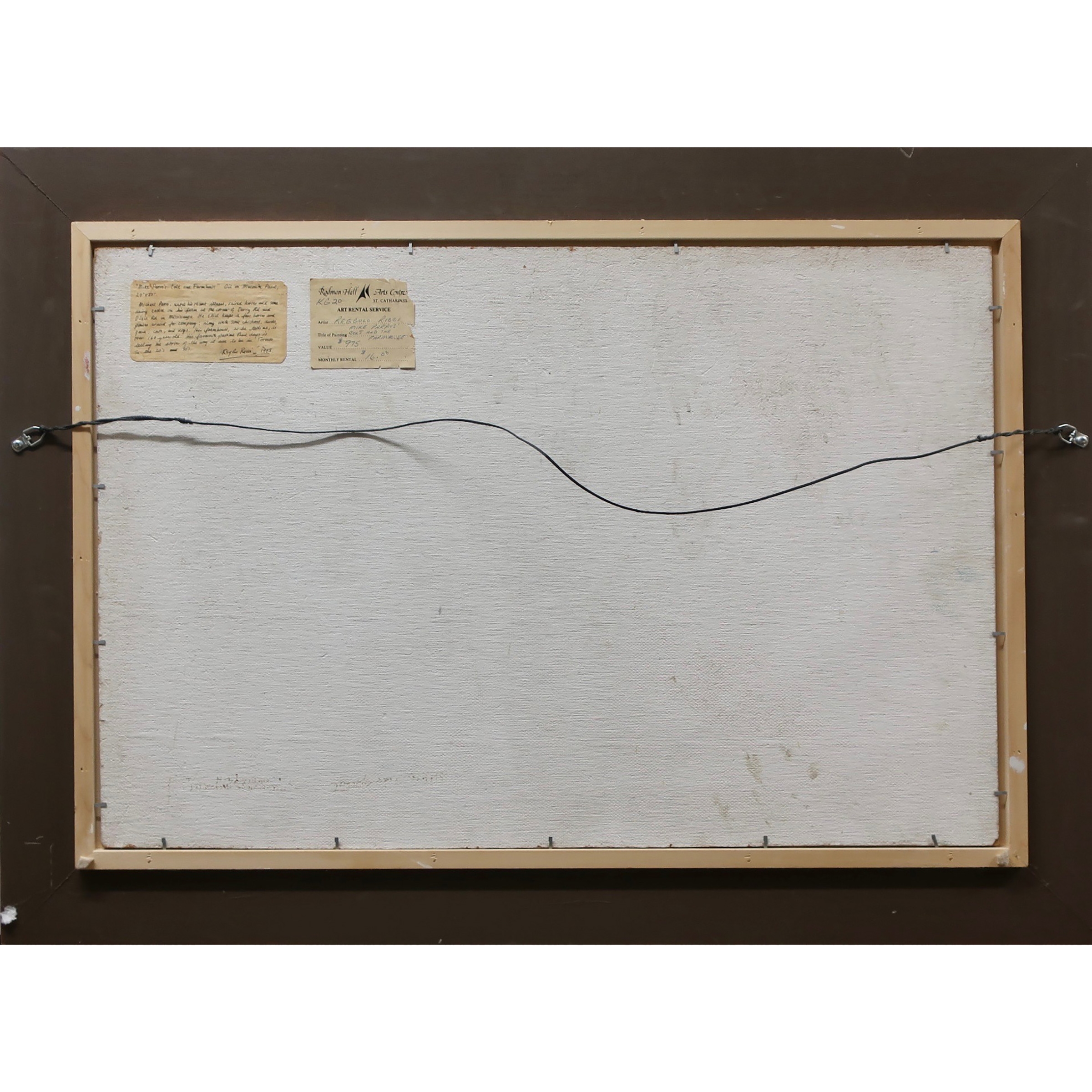 Regolo Ricci | MIKE PARVOS COLT & FARMHOUSE (1983) | MutualArt