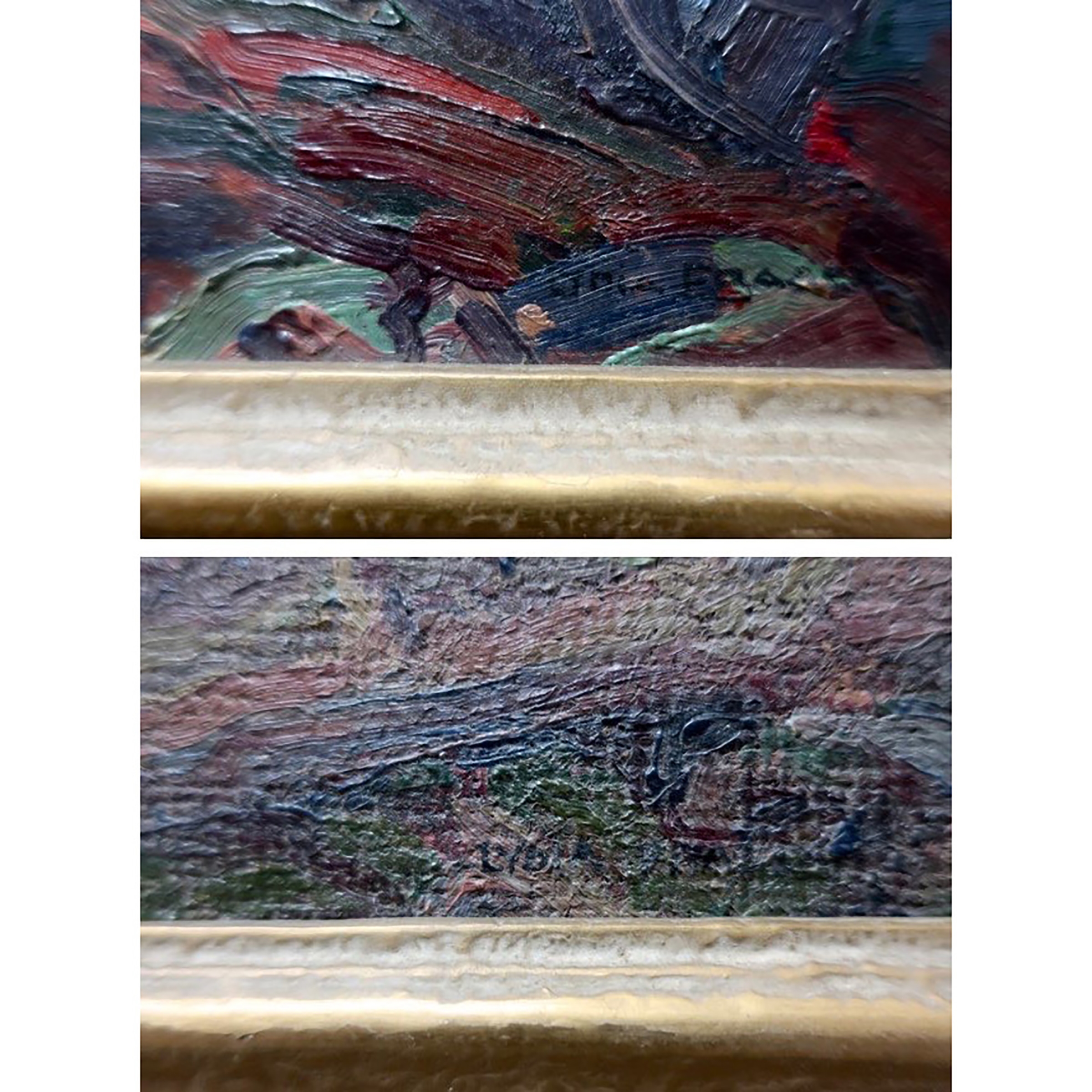 Lydia Fraser | WOODLANDS-OLD COTTAGE & STUMPS-BRANCHES | MutualArt