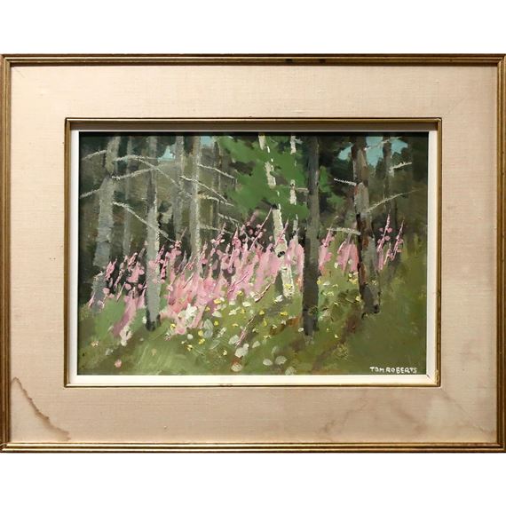 Thomas Keith Roberts | FIREWEED AND PINES | MutualArt