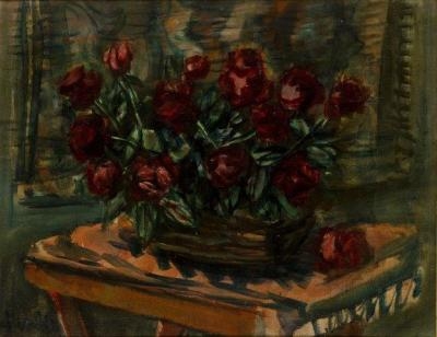 Sigmund Joseph Menkes | Les Roses Rouges (Circa 1930) | MutualArt