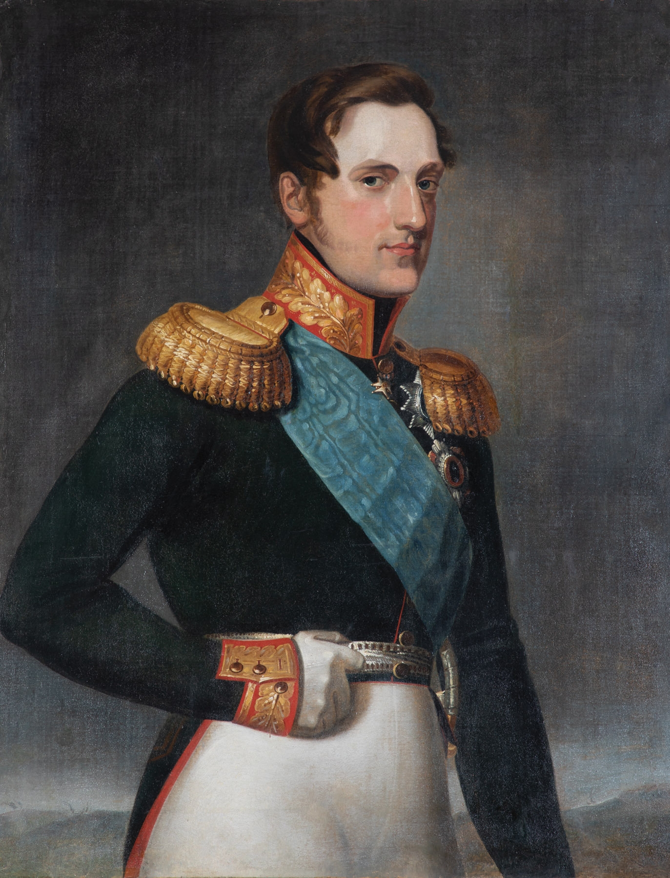 Russian School, 19th Century | Portrait of Tsar Nicholas I (19th ...