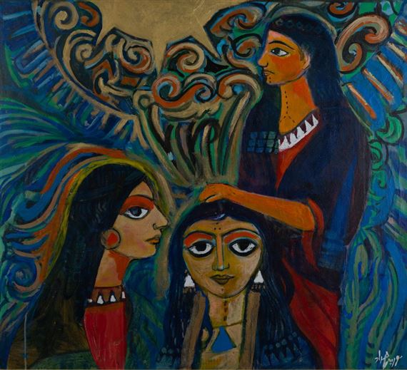 Maurice Haddad | Sumerian Eyes (Circa 2000) | MutualArt