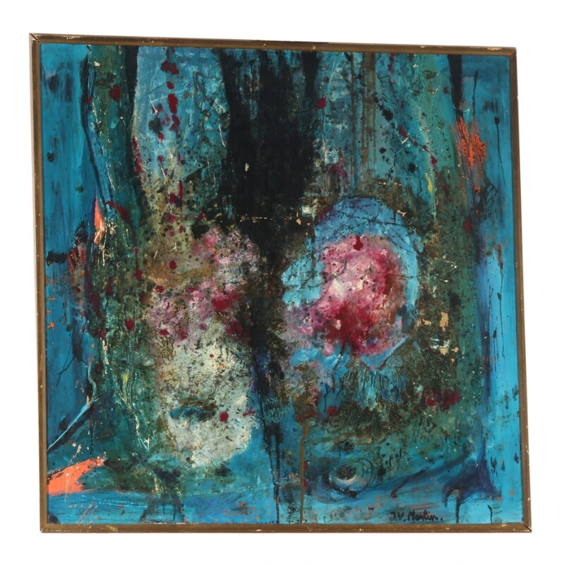 J. V. Martin | “Struktur” (1966) | MutualArt