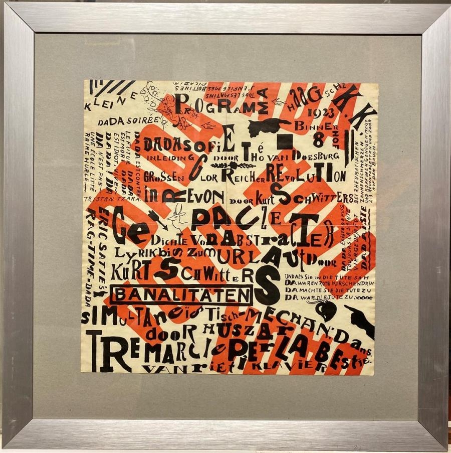 Kurt Schwitters | Kleine Dada Soirée 1923 | MutualArt