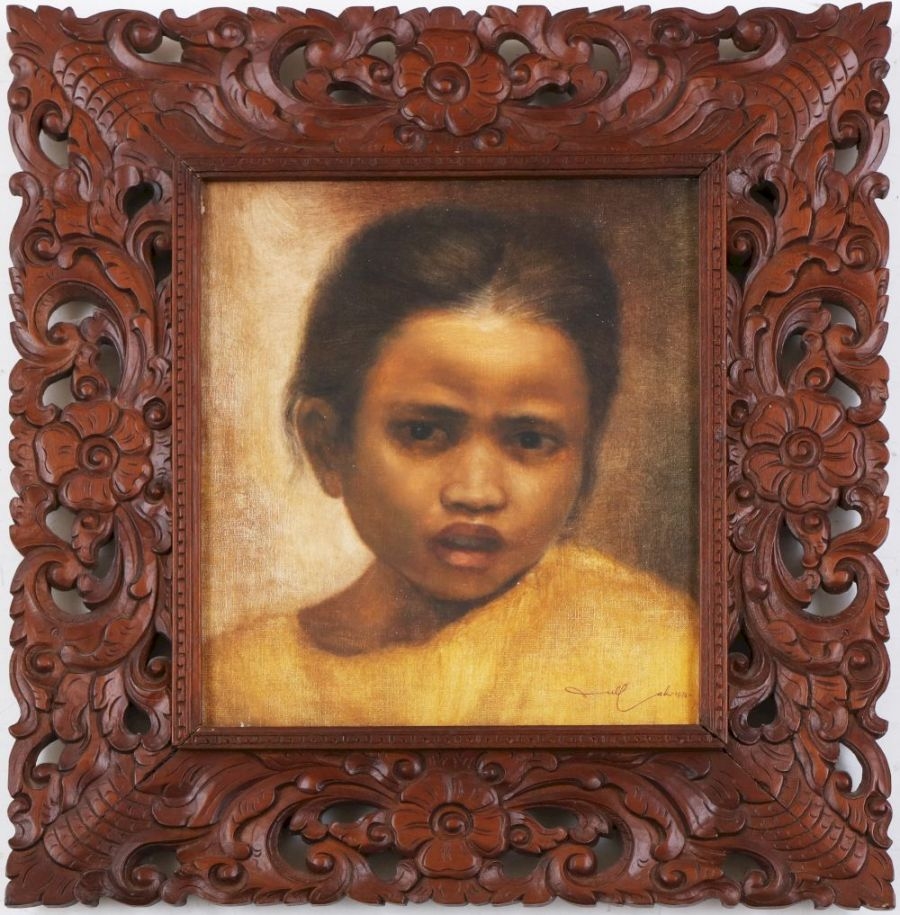 Dullah | PORTRAIT OF A BALINESE LADY (1973) | MutualArt