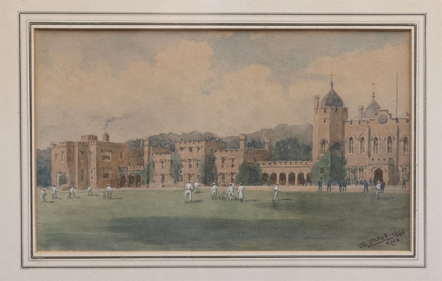 Walter Paris | Game of Croquet (1890) | MutualArt