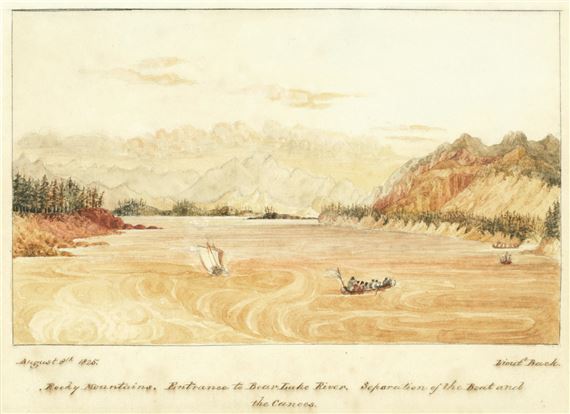 Sir George Back | 'Rocky Mountains (1825) | MutualArt