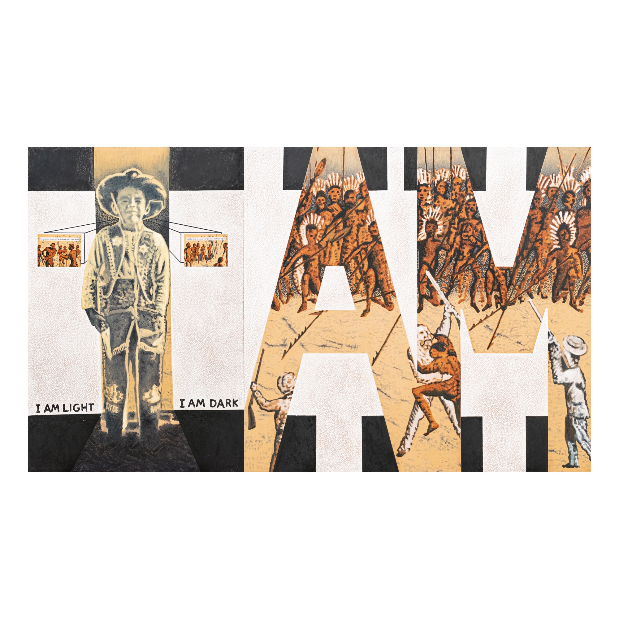 Gordon Bennett | SELF PORTRAIT (BUT I ALWAYS WANTED TO BE ONE OF THE ...