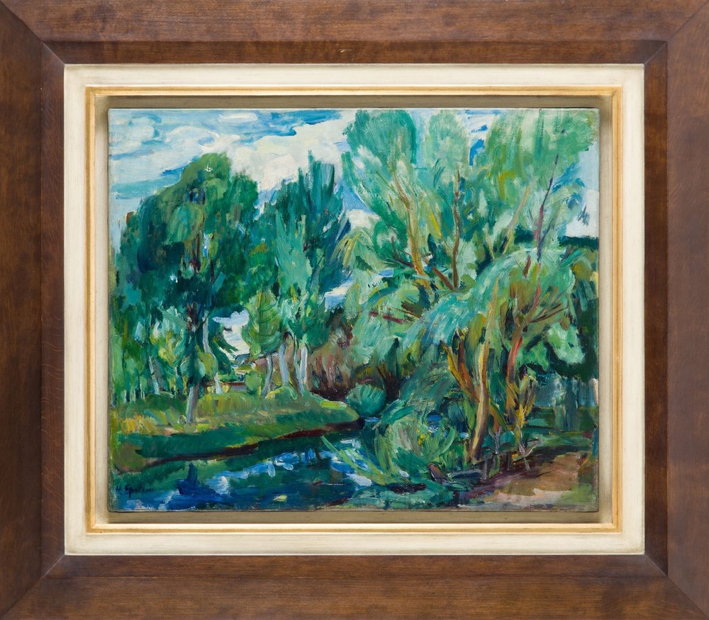 Henri Epstein | Landscape with Trees | MutualArt