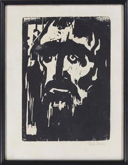 Emil Nolde | Prophet (1912) | MutualArt