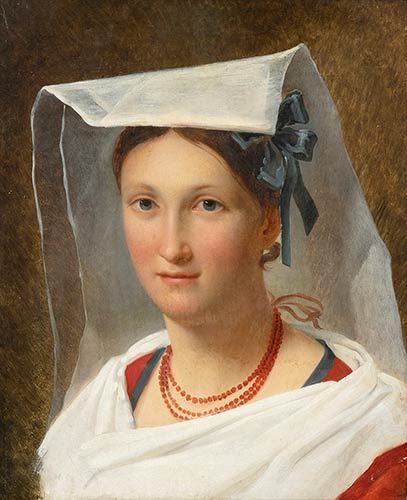 Antoine Julien Potier | Donna dei Castelli Romani | MutualArt