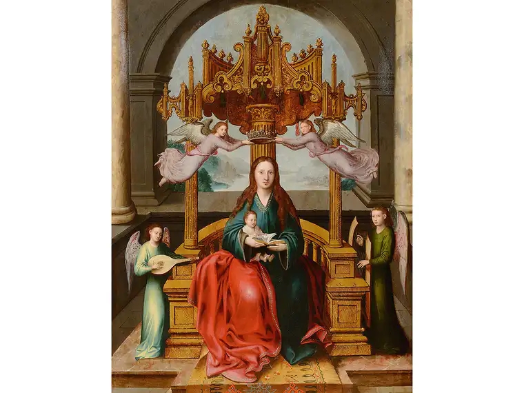 Marcellus Coffermans | KRÖNUNG MARIENS | MutualArt