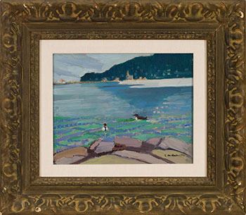Sarah Robertson | View of Murray Bay, QC, from Cap-à-l'Aigle | MutualArt