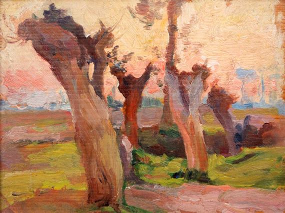 Victor Tardieu | Arbres en fleurs | MutualArt