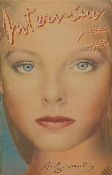 Andy Warhol | INTERVIEW, JODIE FOSTER | MutualArt