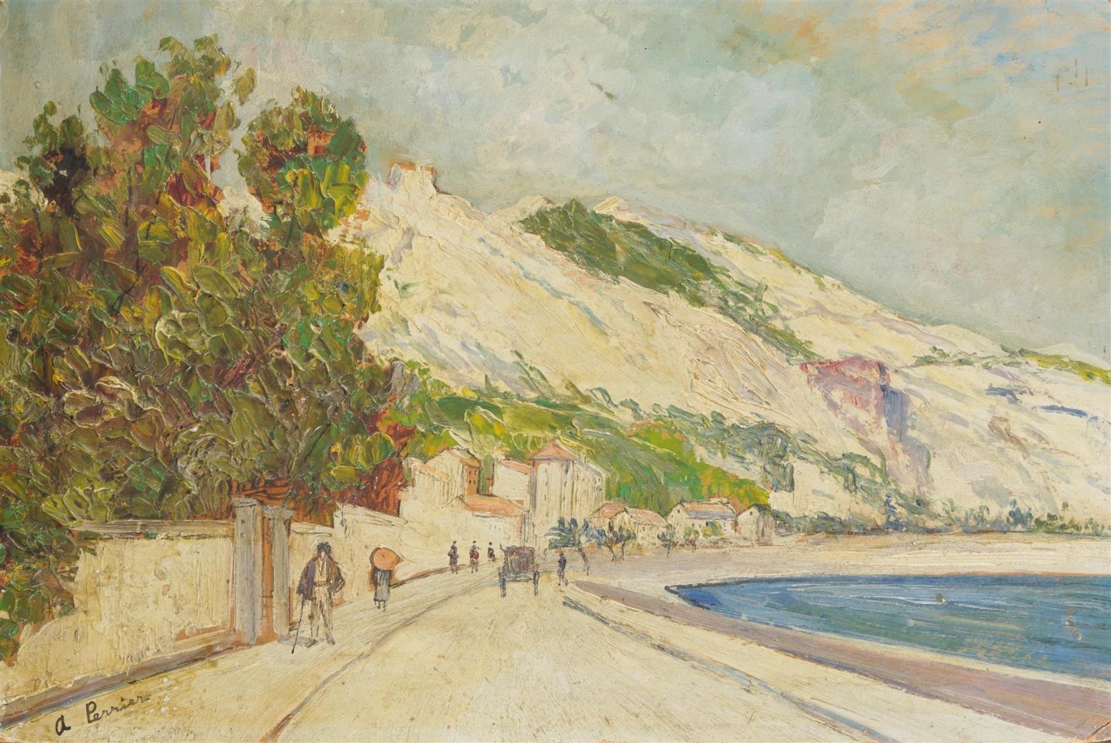 Alexandre Perrier | Bord de lac animé | MutualArt