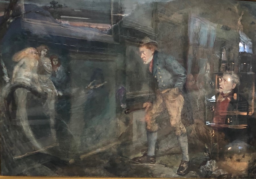 John Anster Fitzgerald | AFTER THE WAKE | MutualArt