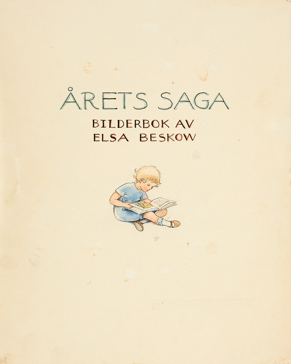 Elsa Beskow | Månaderna - Ramsa | MutualArt