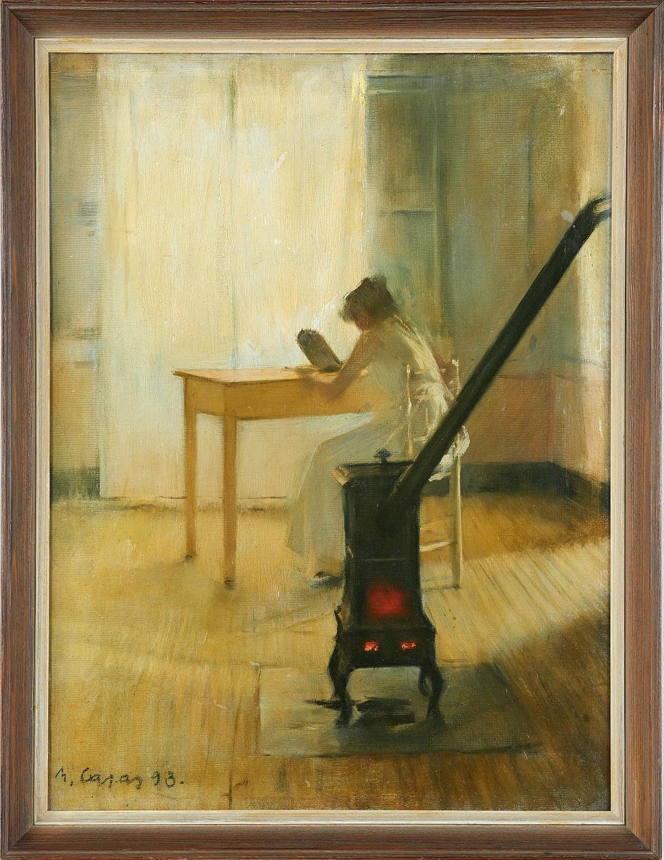 Ramón Casas | Portrait of María Navas | MutualArt