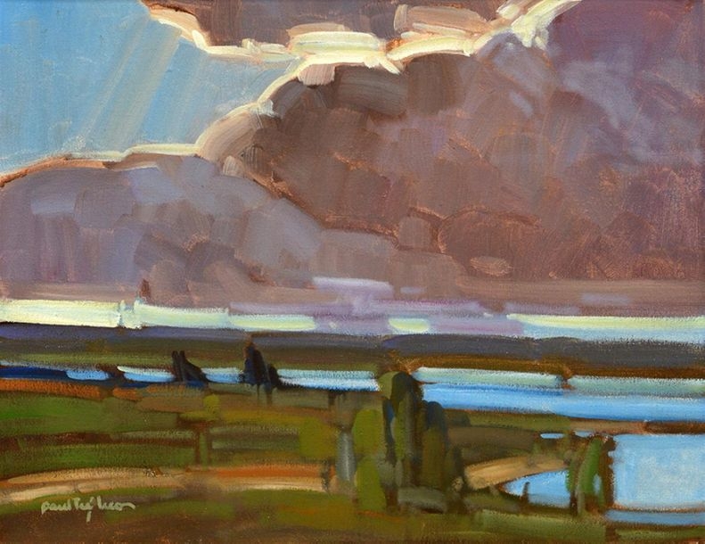 Paul Lecor | Études de nuages | MutualArt