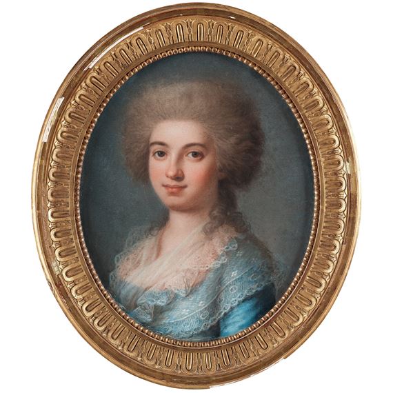 Joseph Boze | Portrait of a young woman (1792) | MutualArt