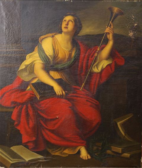 Pierre Mignard | Clio, muze van de geschiedenis | MutualArt