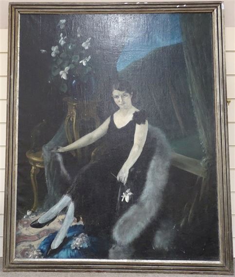 Albert Nagy | Portrait of a woman (1930) | MutualArt